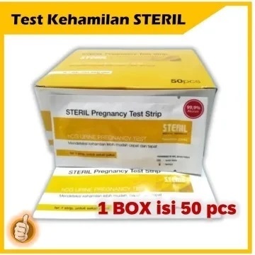 Jual Test Pack Kehamilan Steril (PER BOX) Exp Jan 2026 - Tes Uji Steril ...