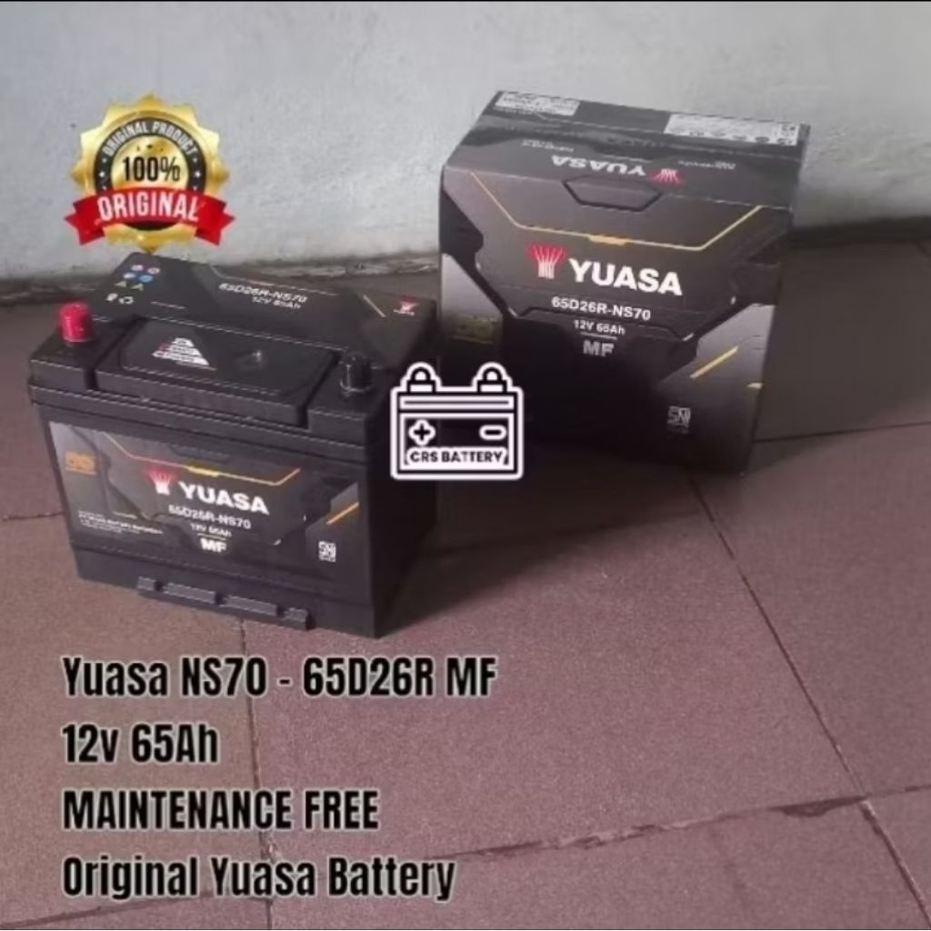 Jual Aki Mobil Toyota Kijang Kapsul, Kijang Grand Accu Kering Yuasa NS70 MF 65Ah | Shopee Indonesia