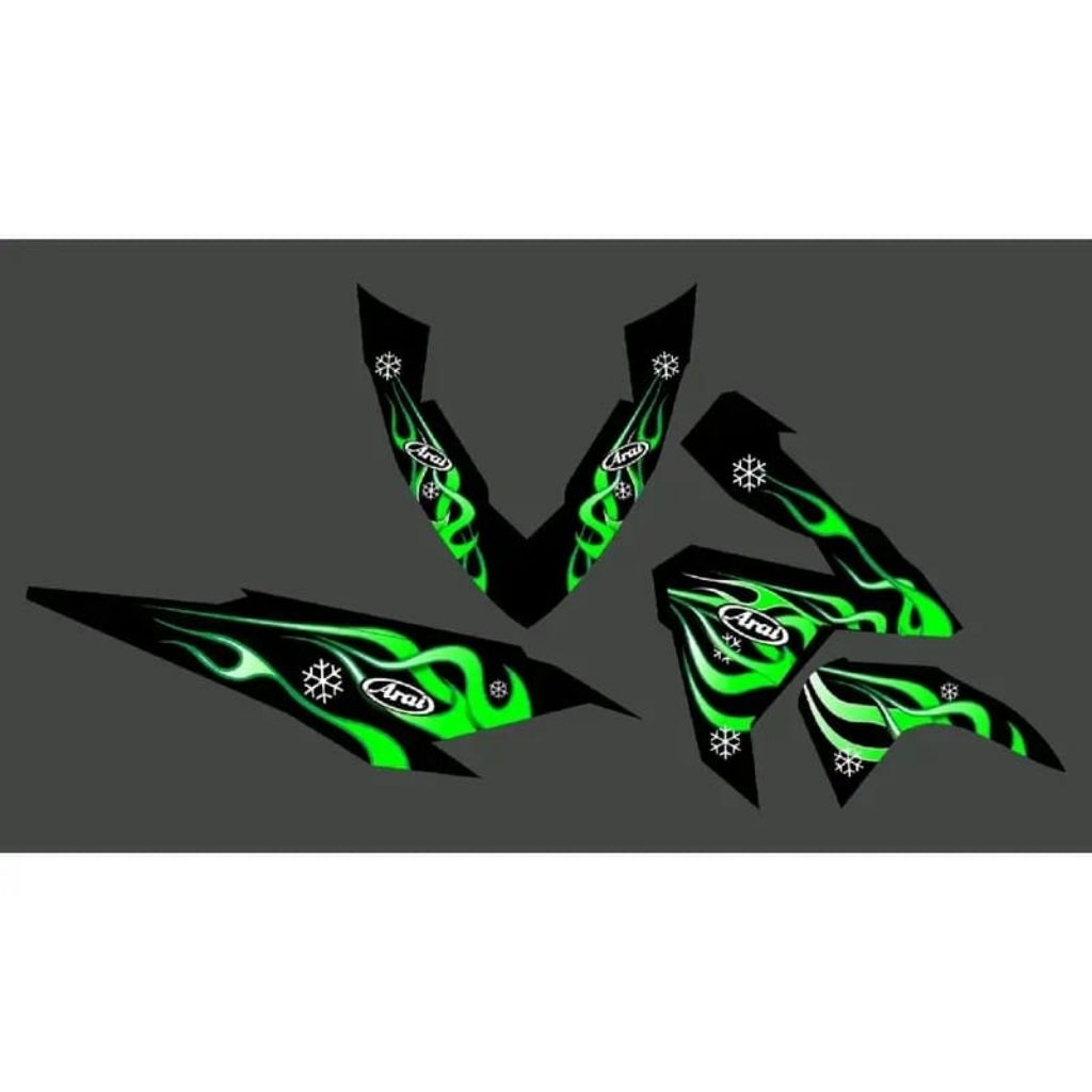 Jual STRIPING STICKER VARIO LED OLD 125-150 TRANSPARAN STYLE TERBARU ...