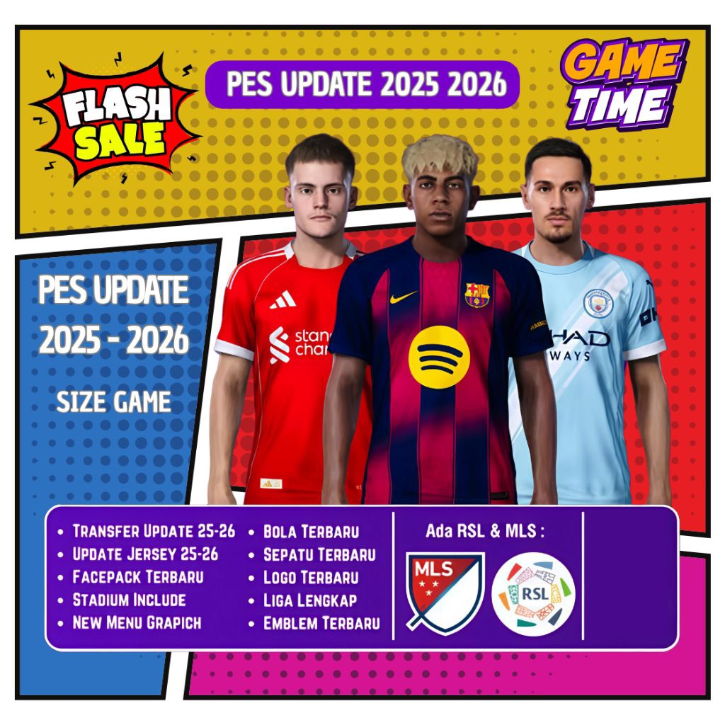 Jual PES 2013 UPDATE TERBARU 2025 - 2026 GAME PC - GAME LAPTOP - BELI 2 ...