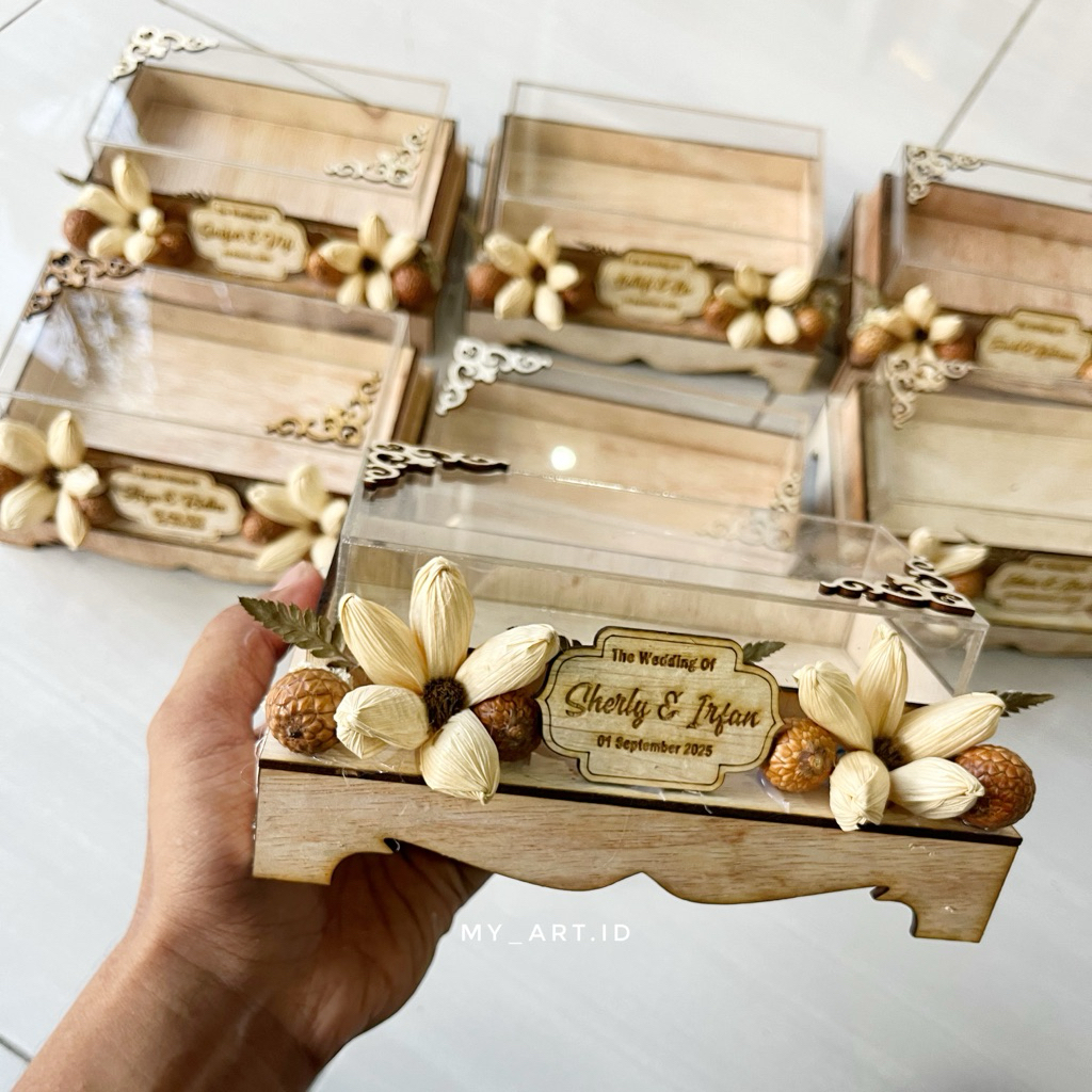 Jual Box Akrilik Mahar Kotak Uang Pernikahan | Shopee Indonesia