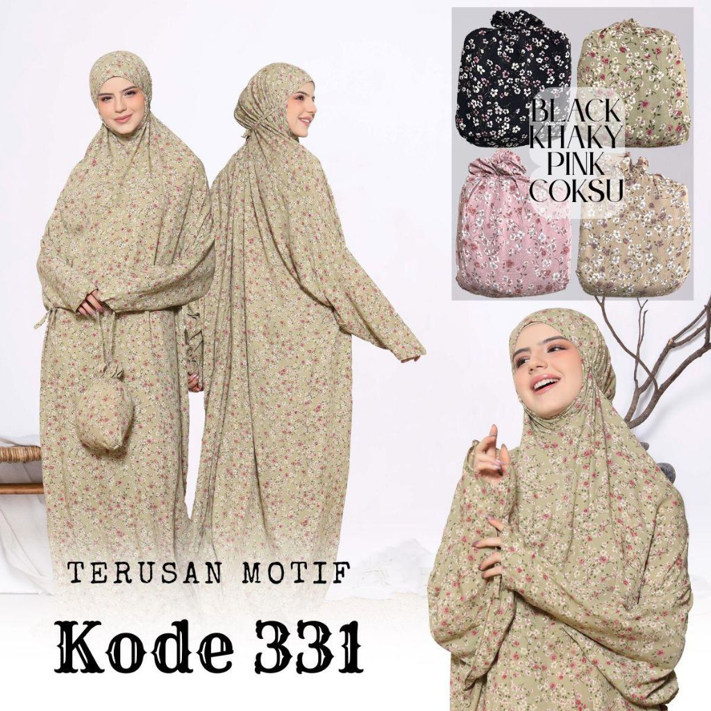 Jual MUKENA TERUSAN HADRAMAUT MOTIF 331 | Shopee Indonesia