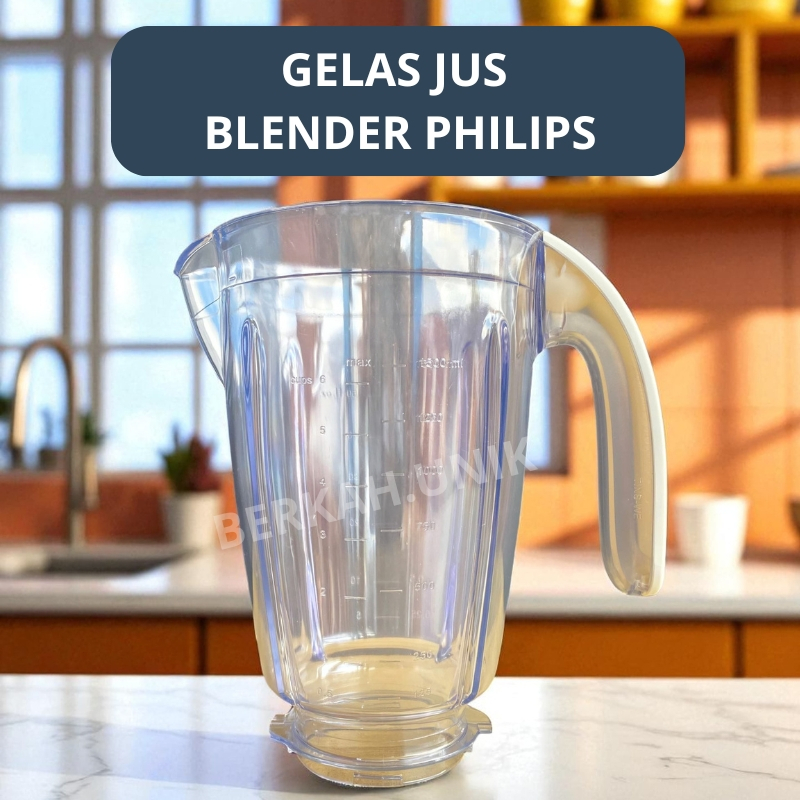 Jual [ALS] GELAS SAJA!! Gelas Blender Philips HR 2115 Gelas Jus Blender ...
