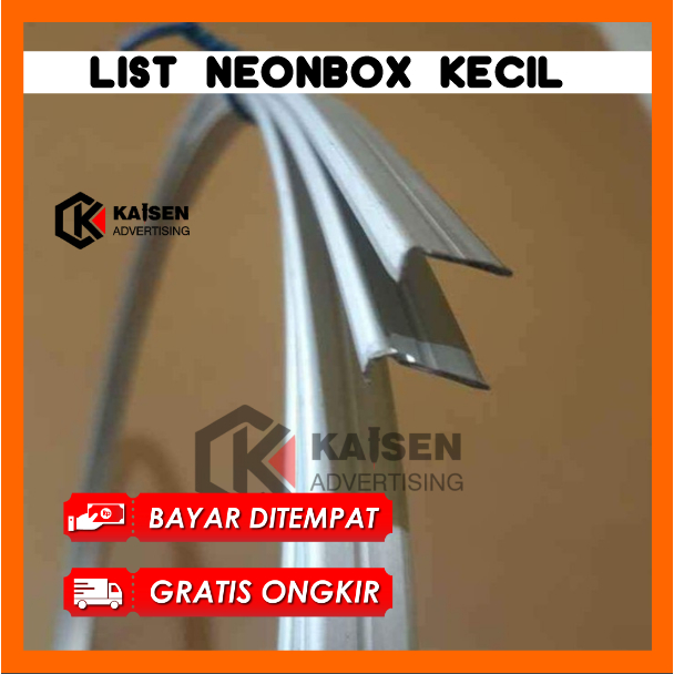 Jual LIS NEON BOX - FRAME NEON BOX - LIS ALUMINIUM - LIST NEONBOX ...