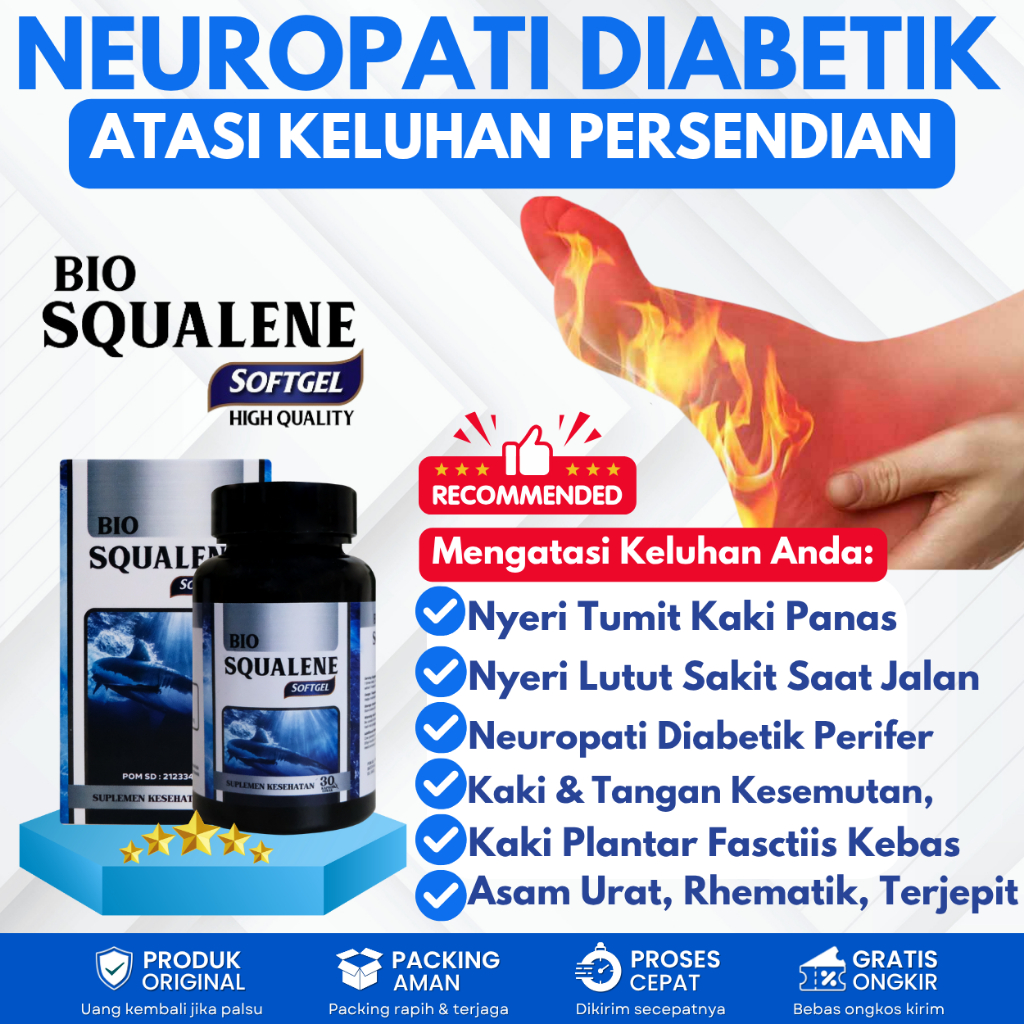 Jual Obat Neuropati Diabetik, Obat Kaki Panas Terasa Panas Terbakar Di ...