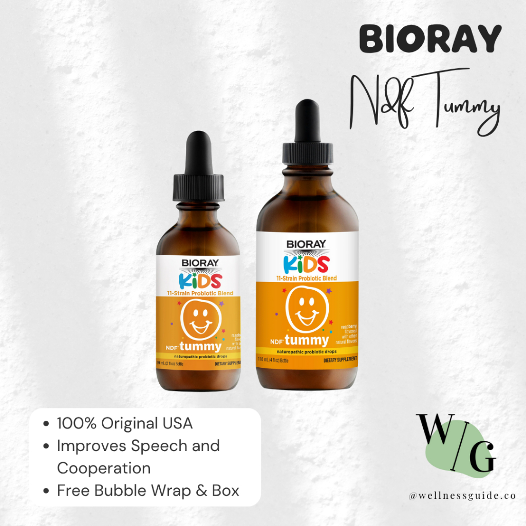 Jual BIORAY KIDS NDF TUMMY PROBIOTIC BLEND | WELLNESS GUIDE | Shopee ...