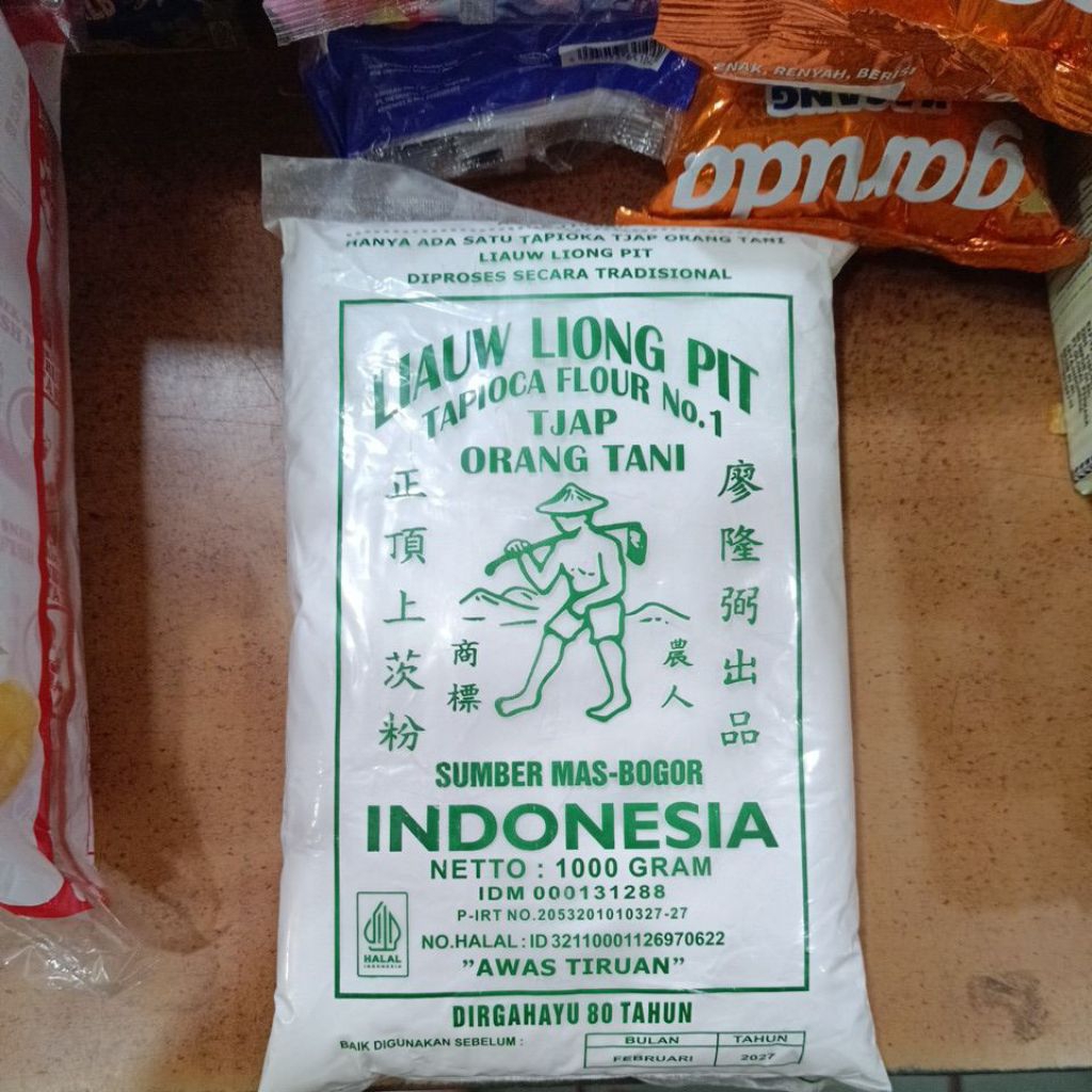 Jual Sagu tapioka cap oarang tani/Sagu Tani 1000gr | Shopee Indonesia