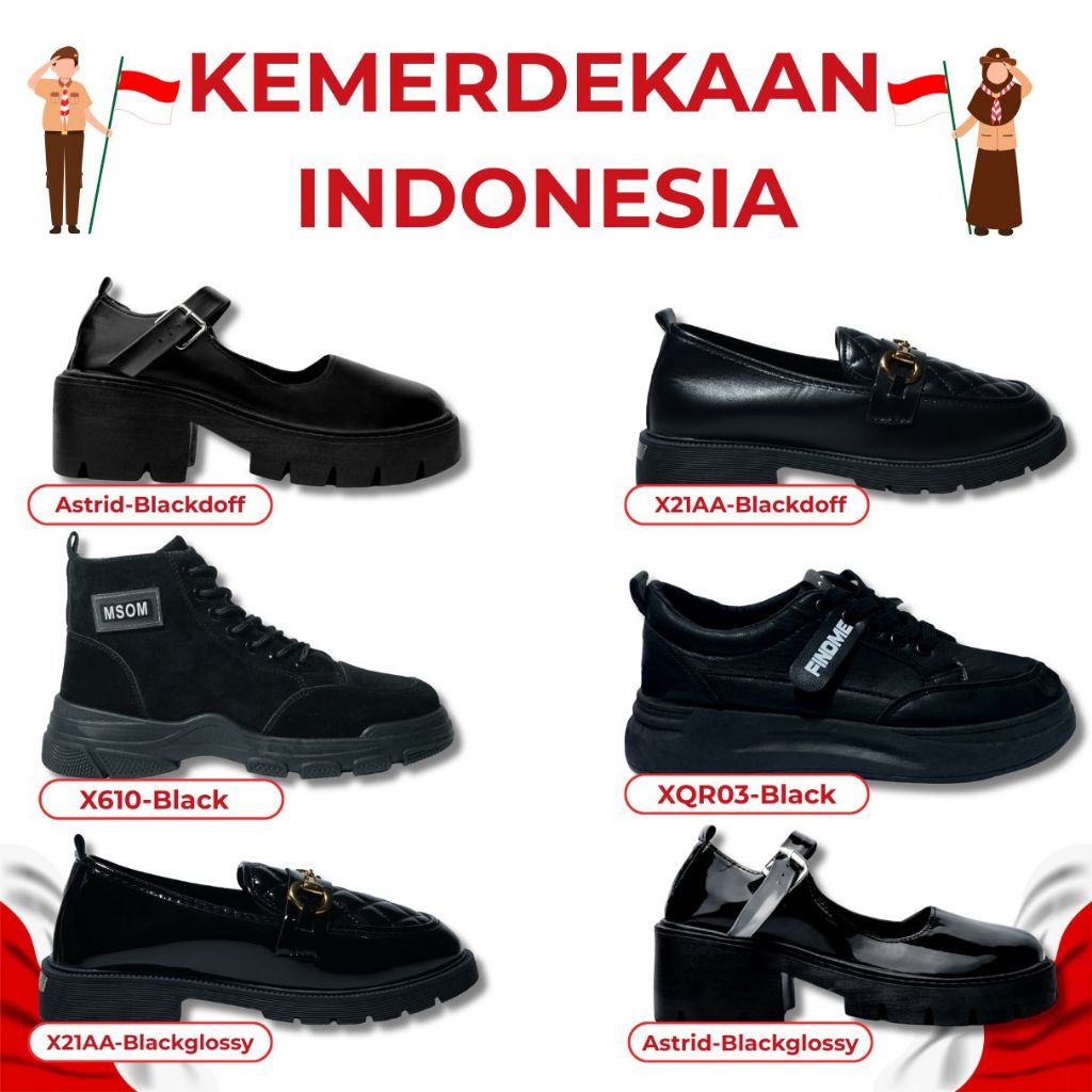 Jual FINDME 36-40 Sepatu Sneakers Wanita Sepatu Upacara Paskibra ...