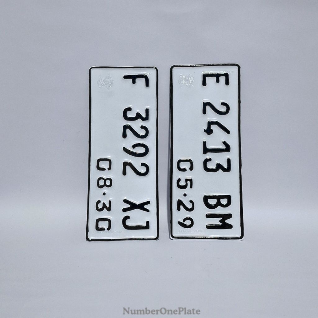 Jual Plat Motor Standart | Logo Korlantas Timbul | Plat Kendaraan ...