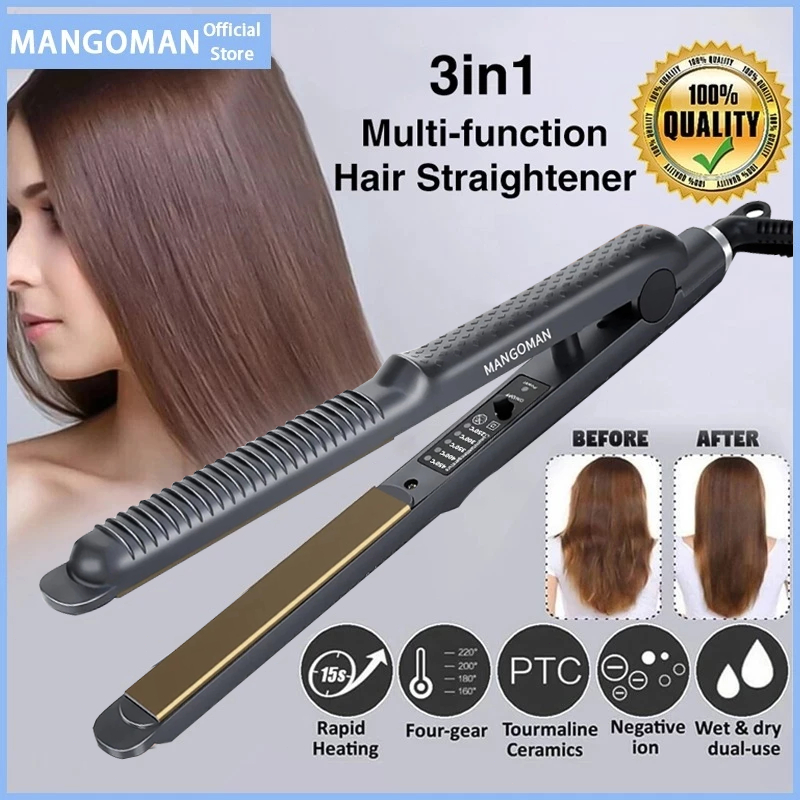 Jual Hair Straightener Catokan Rambut 3in1 Catok Keriting Lurus ...