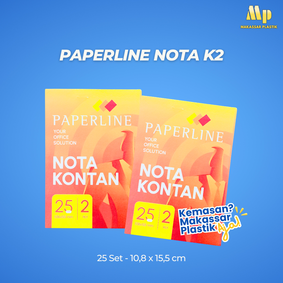 Jual PAPERLINE NOTA K2 / NOTA KONTAN / KERTAS NOTA | Shopee Indonesia