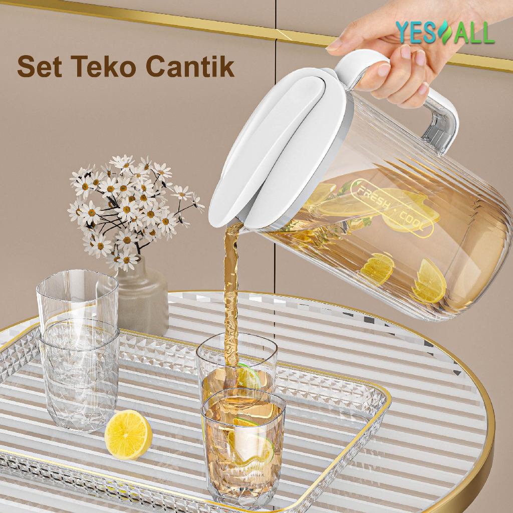 Jual YESALL Teko Air Minum 2.2 Liter Besar Water Jug Air Minum Botol ...