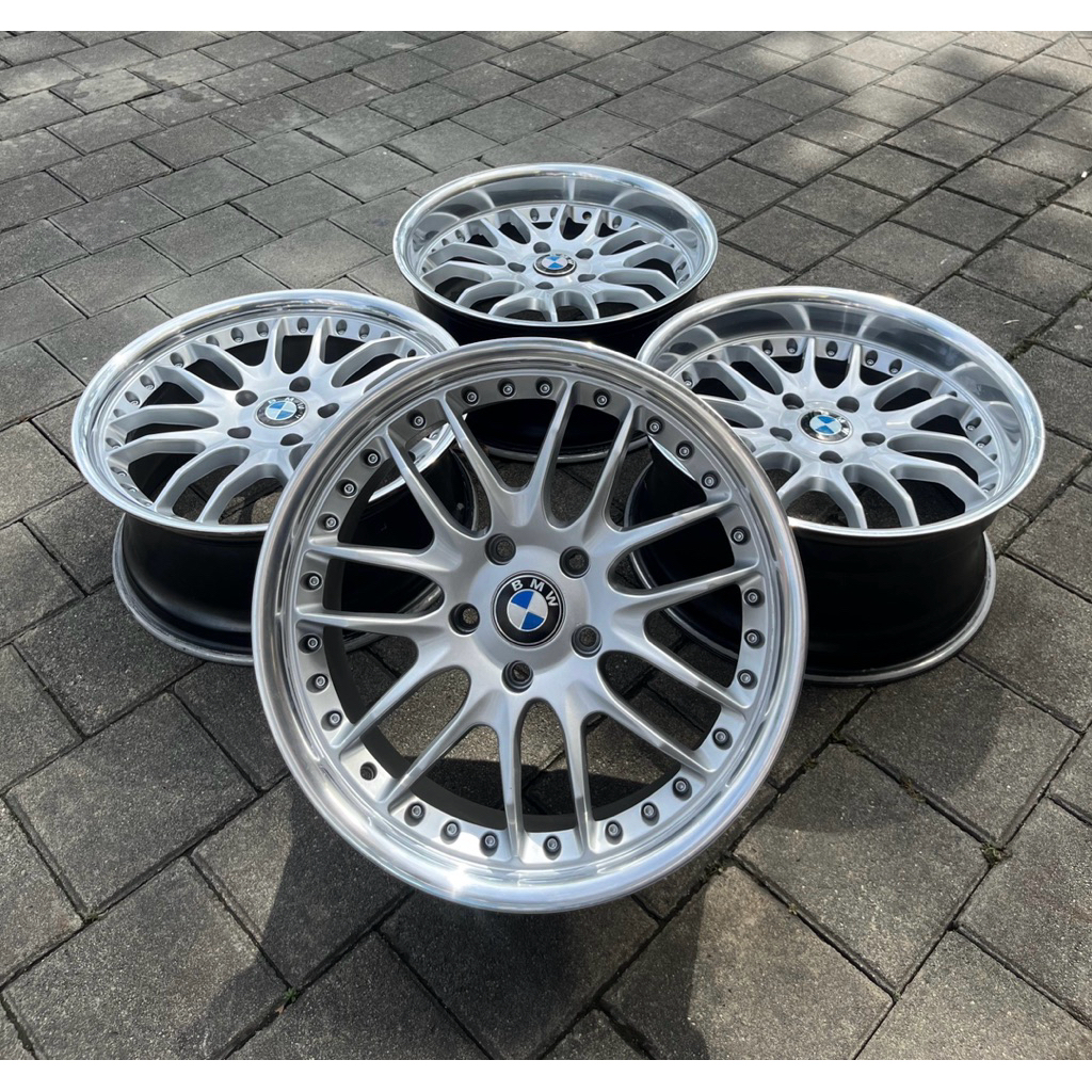 Jual Velg Mobil Breyton GTS Supercopy Ring 18. Silver with Polished Lips. For BYD Seal, BMW F30 ...