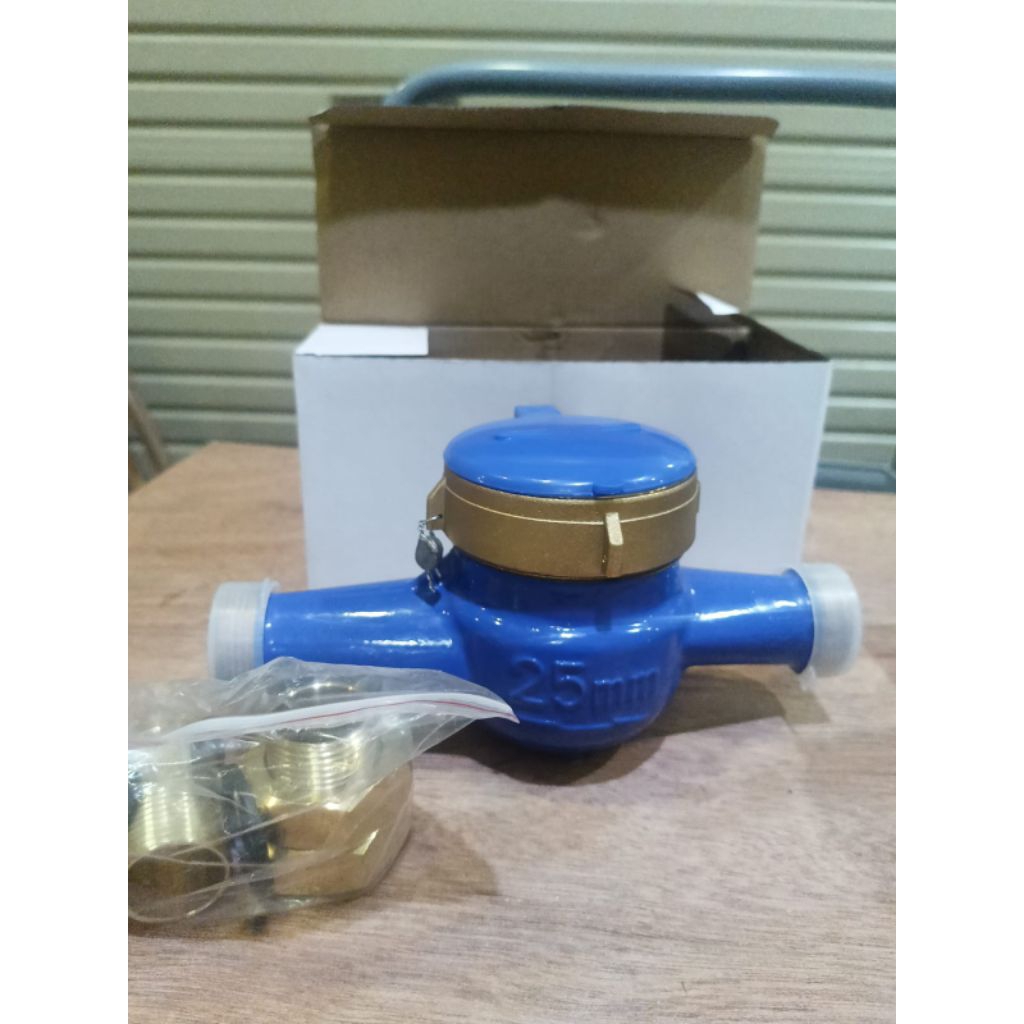 Jual Water Meter Meteran Air Merek ONDA Size 1 Inch DN25MM | Shopee ...