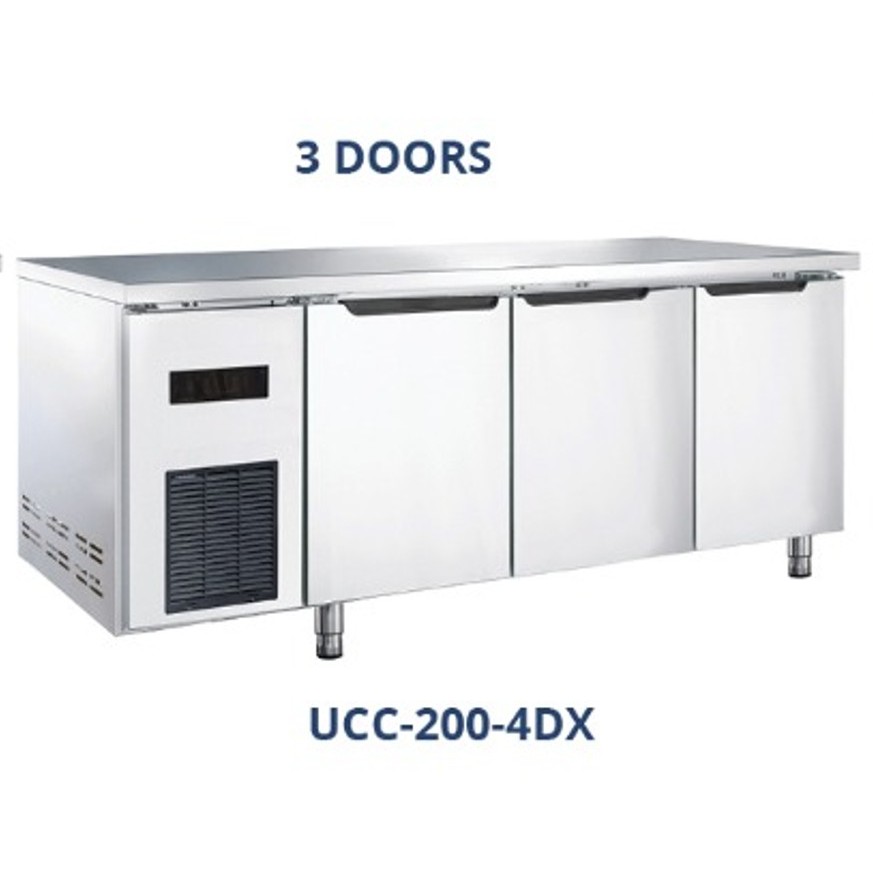 Jual Gea UCC-200-4DX SS Kitchen Refrigeration Undercounter Chiller 3 ...