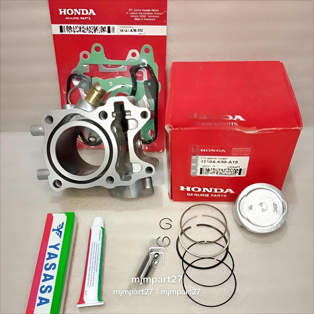 Jual Blok Seher Honda Vario 150 PCX 150 ADV 150 Honda Blok Seher K59 Cylinder Comp Set Komplit ...