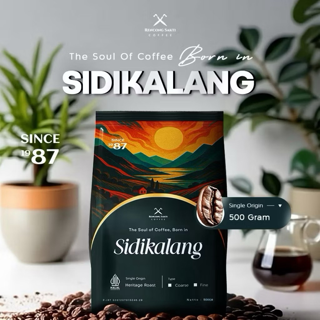 Jual Kopi Sidikalang Spesial Blend 500gr Sumatra Coffee | Kopi Saring ...