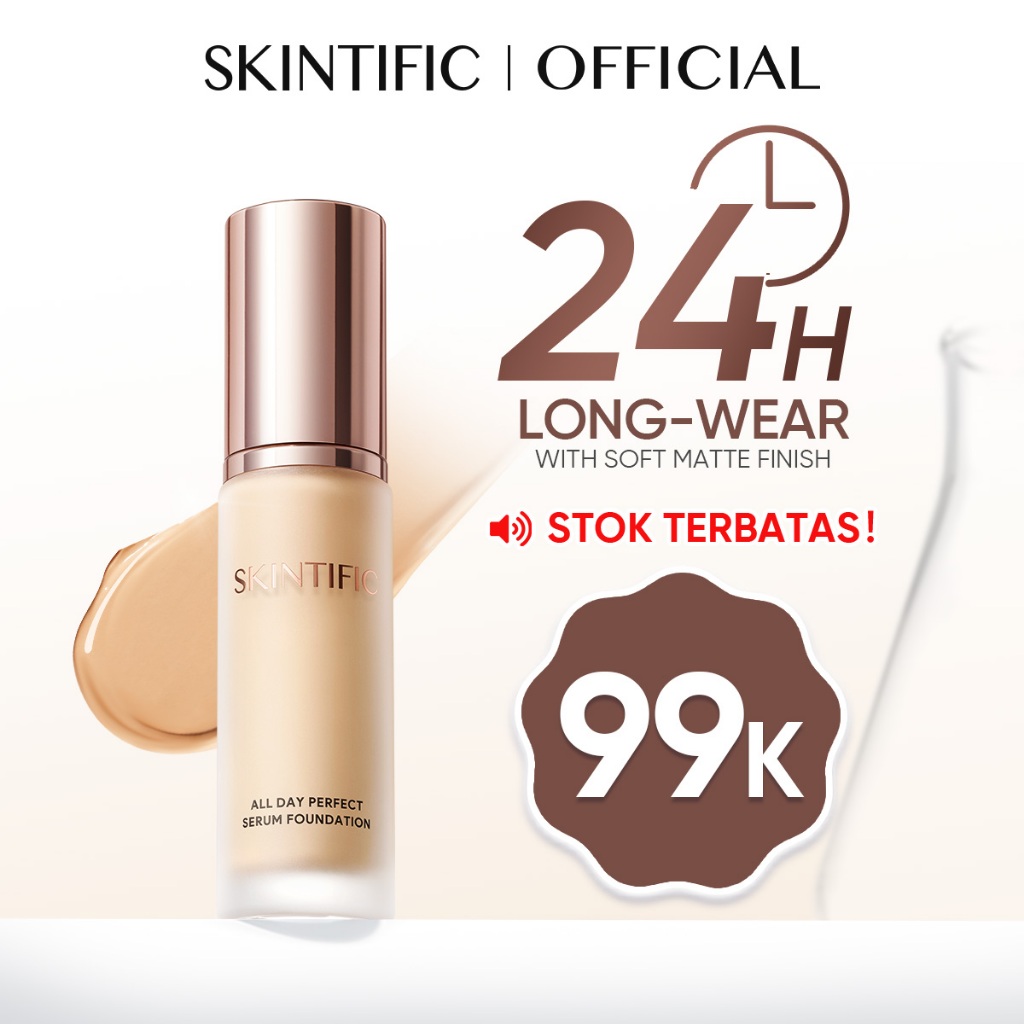 Jual [New Launch]SKINTIFlC - Perfect Coverage Blurring Skin Tint | make ...