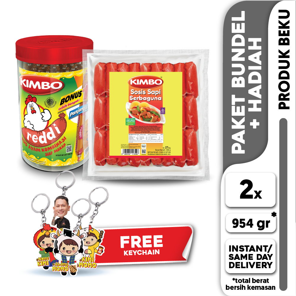 Jual Paket KIMBO Birthday 1+ FREE Keychain | Shopee Indonesia
