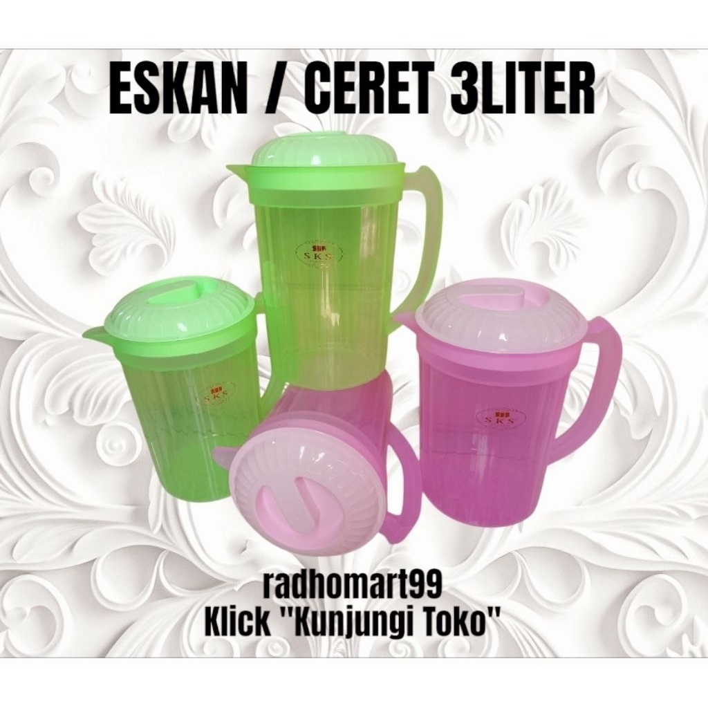 Jual ESKAN 3LT (KONICHIWA) 1PCS | Shopee Indonesia