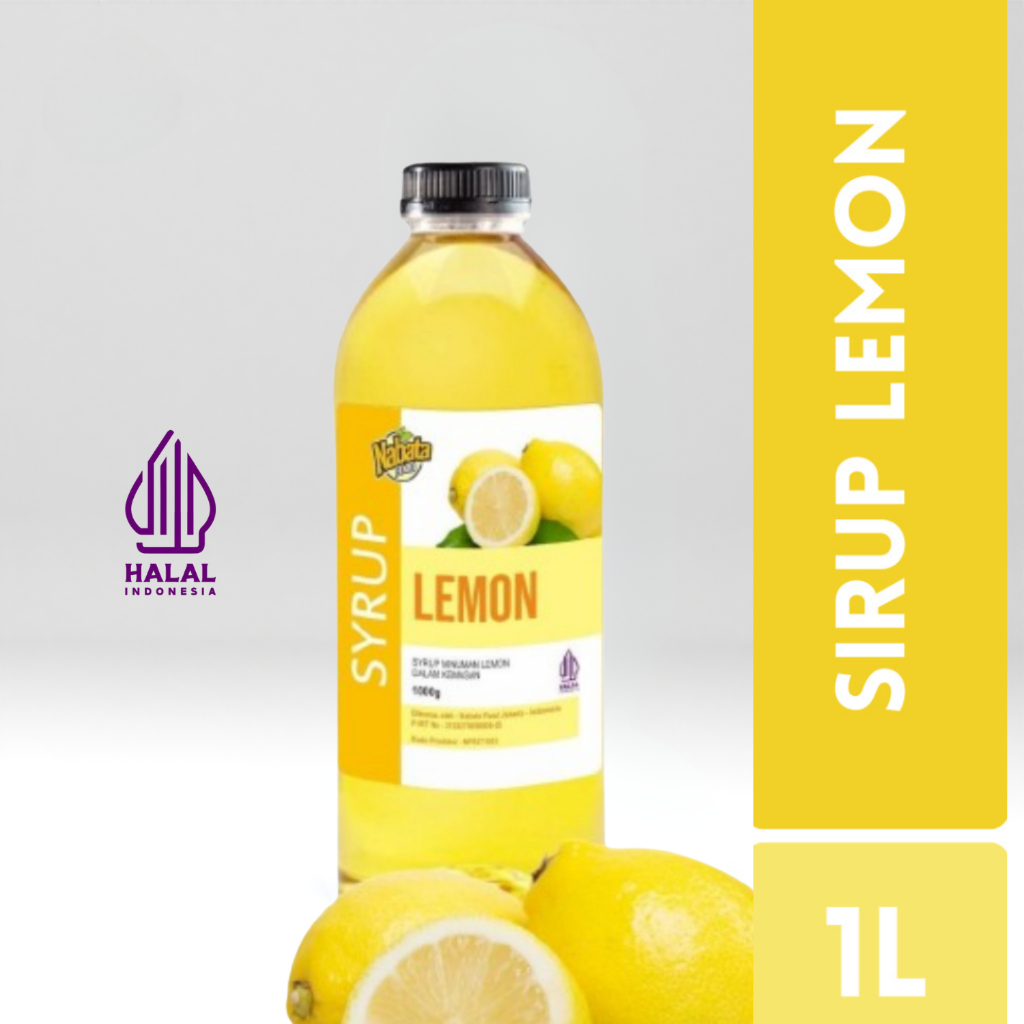 Jual Sirup Lemon Nabata Food 1 liter - Sirop Lemon - Lemon Syrup ...