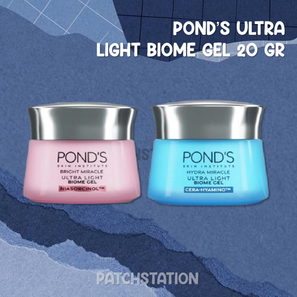 Jual PONDS HYDRA MIRACLE Ultra Light BIOME Gel 20 gr - Bright & Hydra ...