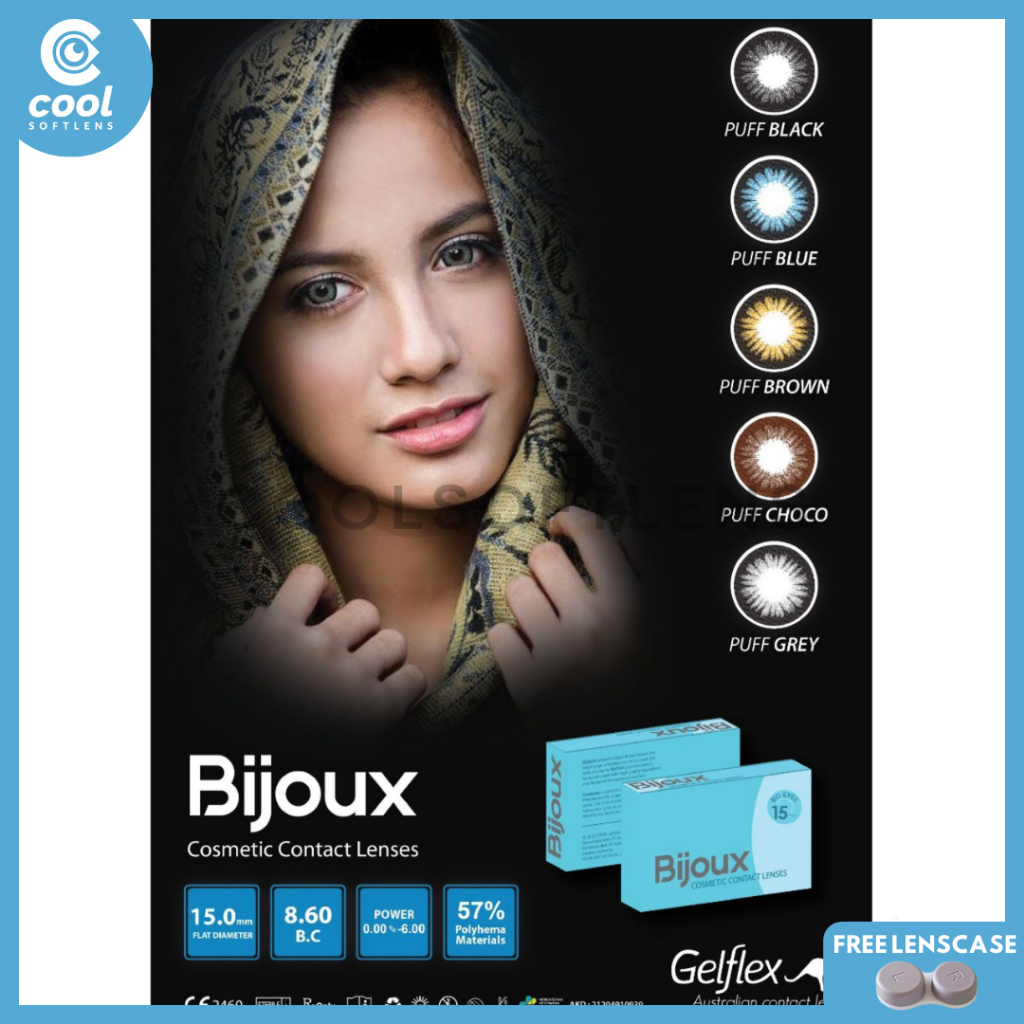 Jual Softlens BIJOUX 15 MM Normal By Gelflex / Soflen Bijoux / Bijoux ...