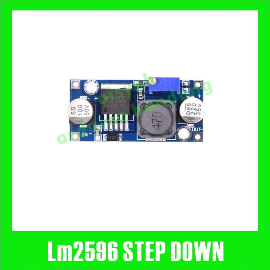 Jual LM2596 - LM2596S ADJ 3A DC DC STEP DOWN Buck Converter | Shopee Indonesia