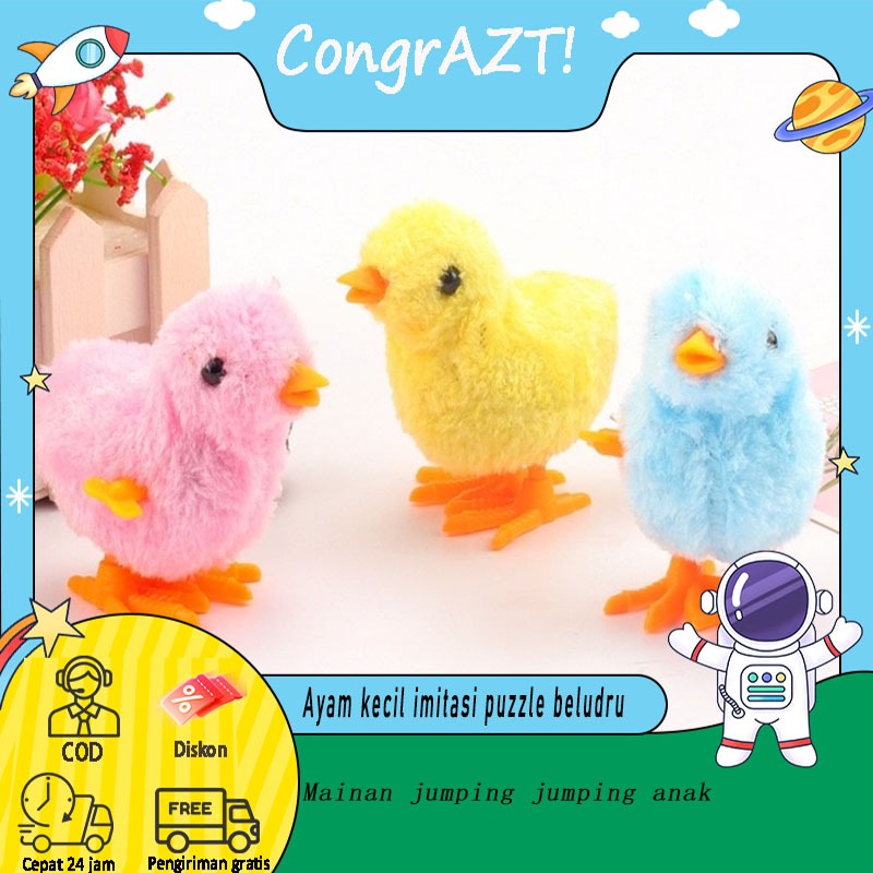 Jual CongraAZT Mainan Anak Ayam Berjalan Model Putar Untuk Anak/Ayam ...