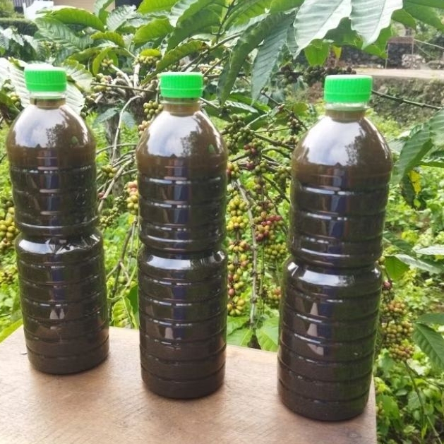 Jual 1 liter POC bio slurry / pupuk organik cair / pupuk tanaman ...