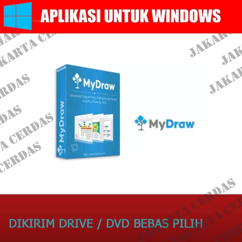 Jual APLIKASI MYDRAW V6.0 – SOFTWARE PEMBUATAN DIAGRAM DAN FLOWCHART PROFESIONAL | Shopee Indonesia