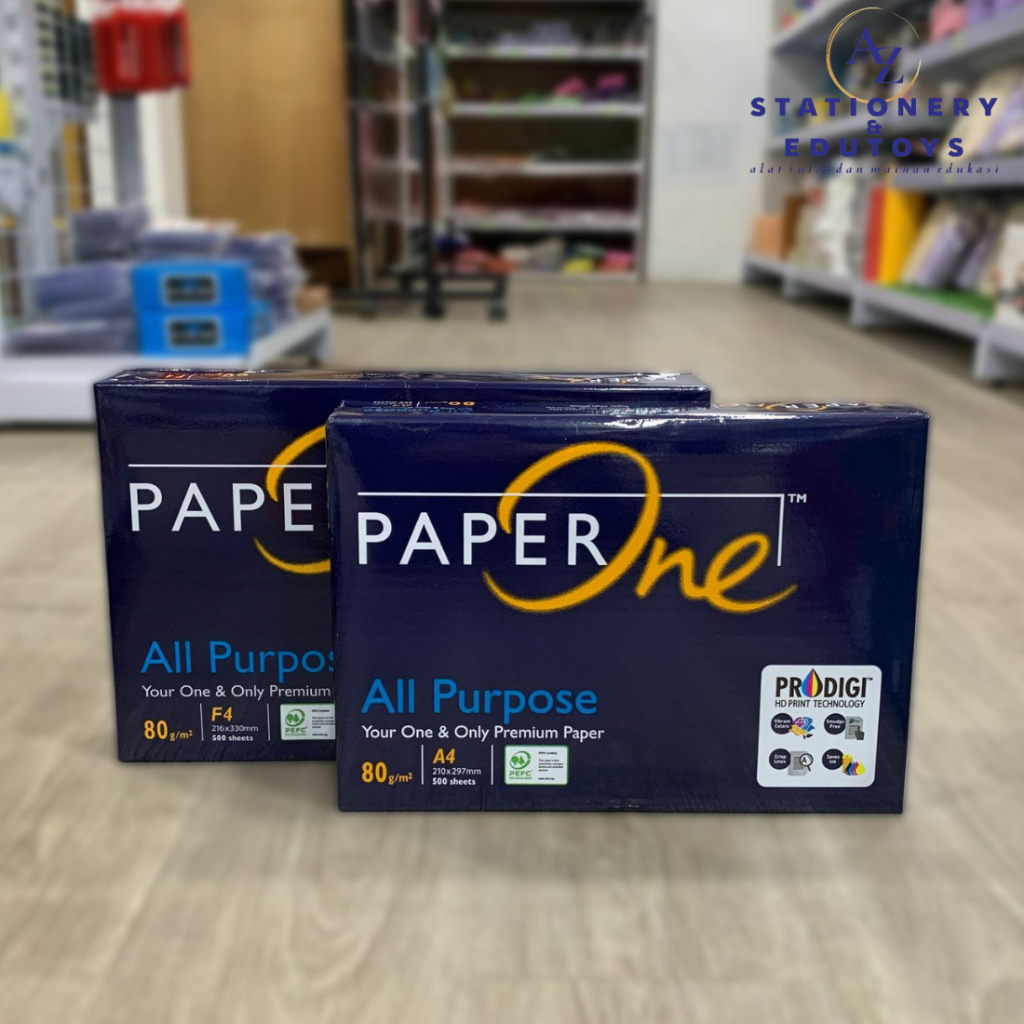 Jual Kertas HVS PaperOne™ A4 & F4 80gsm All Purpose Premium Paper ...