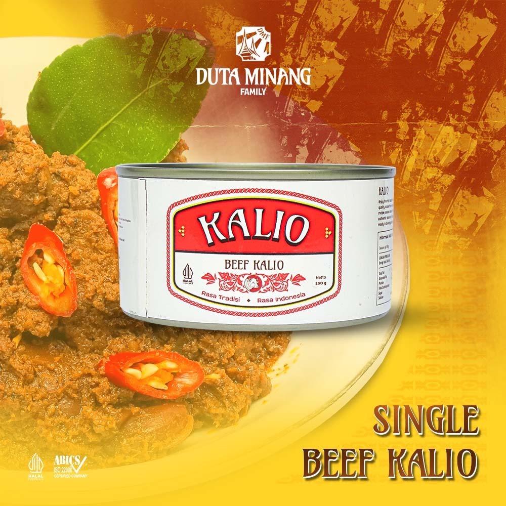 Jual Rendang Kalio Daging Sapi 200gr/Padang Solok HALAL 100% /Siap Saji ...