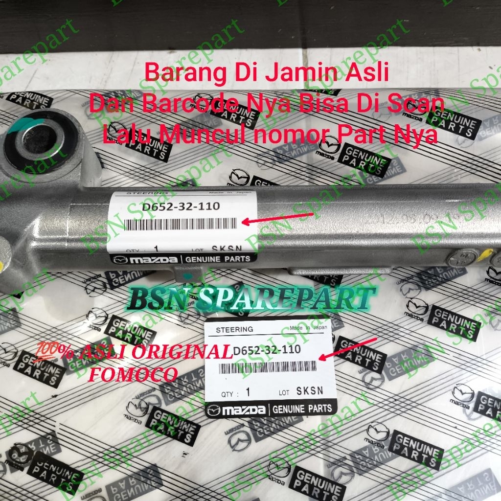 Jual Rack Steering Steer Ster Stir Mazda 2 Lama / Non Skyactiv ...