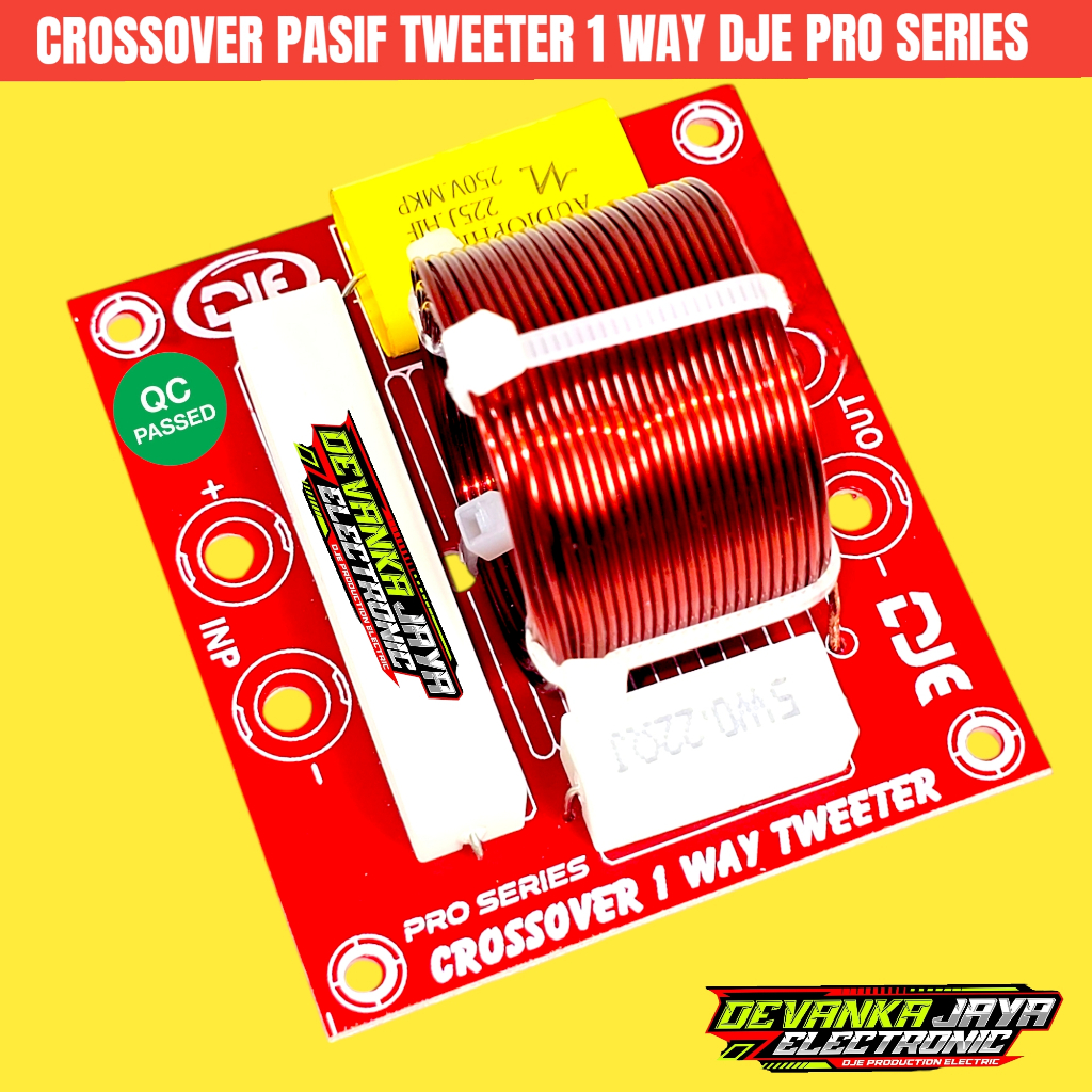 Jual KIT CROSSOVER TWEETER 1 WAY DJE PRO SERIES | Shopee Indonesia
