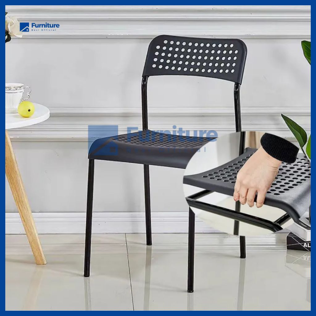 Jual Kursi Besi Cafe / Kursi Besi Teras Minimalis / Furniture Besi ...