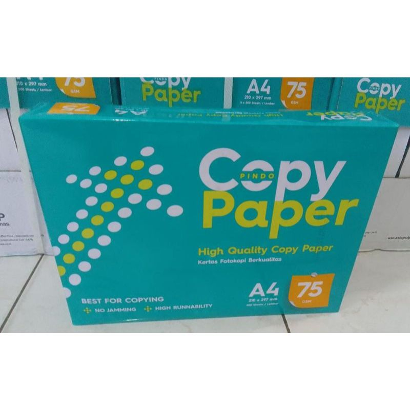 Jual kertas hvs A4/F4 Copy Paper isi 500 Lembar | Shopee Indonesia