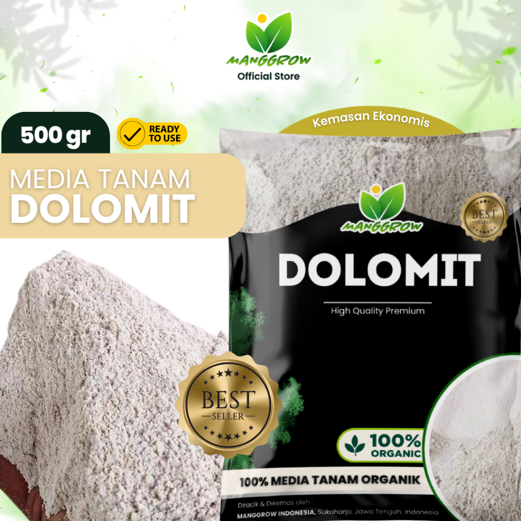 Jual Dolomit Pupuk Serbuk Kaya Kalsium Magnesium untuk Netralisir Tanah ...