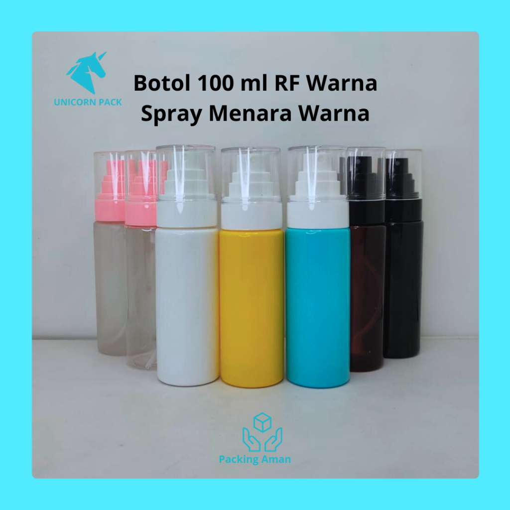 Jual Botol 100ml RF Warna Tutup Spray Menara | Shopee Indonesia