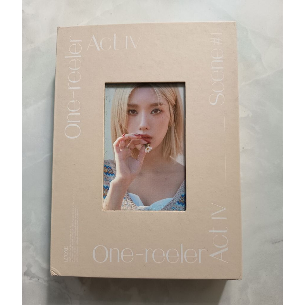 Jual IZONE IZ*ONE ONE REELER ACT IV KWON EUNBI ALBUM ONLy | Shopee ...