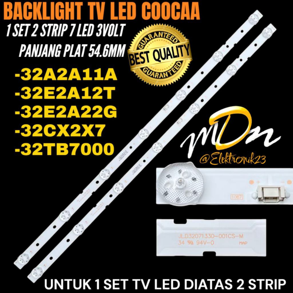 Jual BACKLIGHT TV LED COOCAA 32 INCH 32A2A11A-32E2A12T-32E2A22G ...