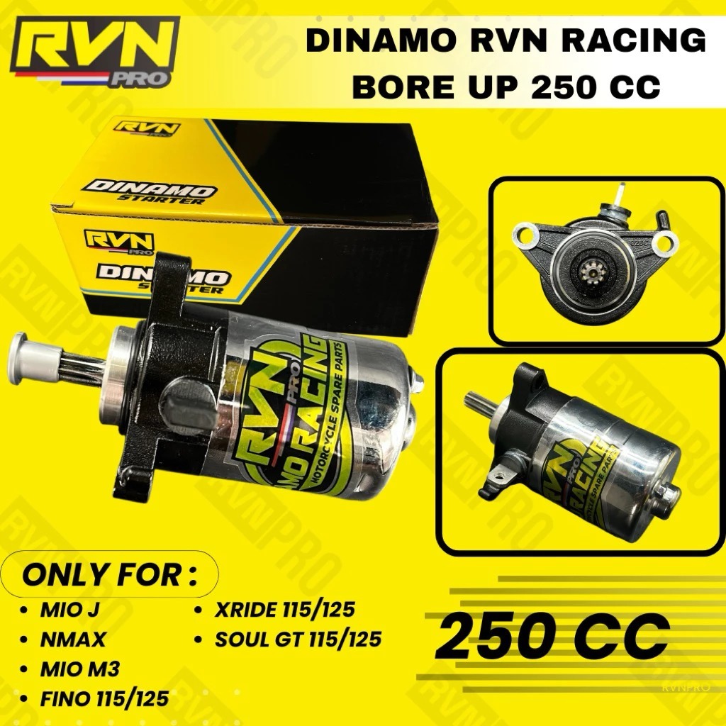 Jual RVN RACING DINAMO STARTER STATER NMAX MIO J MIO M3 FINO SOUL GT ...