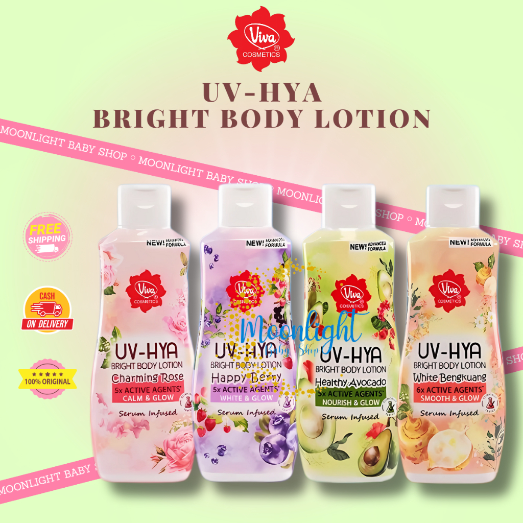 Jual Viva UV-HYA Bright Body Lotion 185ml - Lotion Pemutih dan Pelembap ...