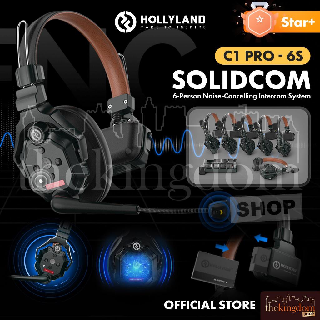 Jual Hollyland Solidcom C1 Pro 6S Wireless Intercom System Full Duplex Interkom 6 Person ...
