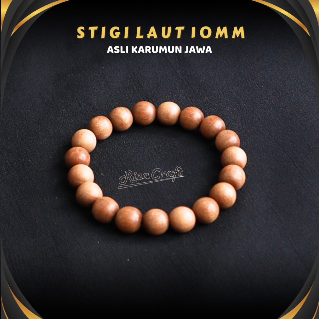 Jual Gelang Kayu Stigi ASLI Laut Original 10mm by RIZA CRAFT | Shopee ...