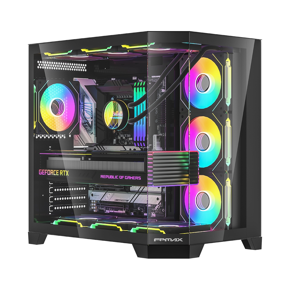 Jual Casing PC Komputer FPMAX Crystal Z6 Z-6 | Mid Tower | ATX Case | 4 ...