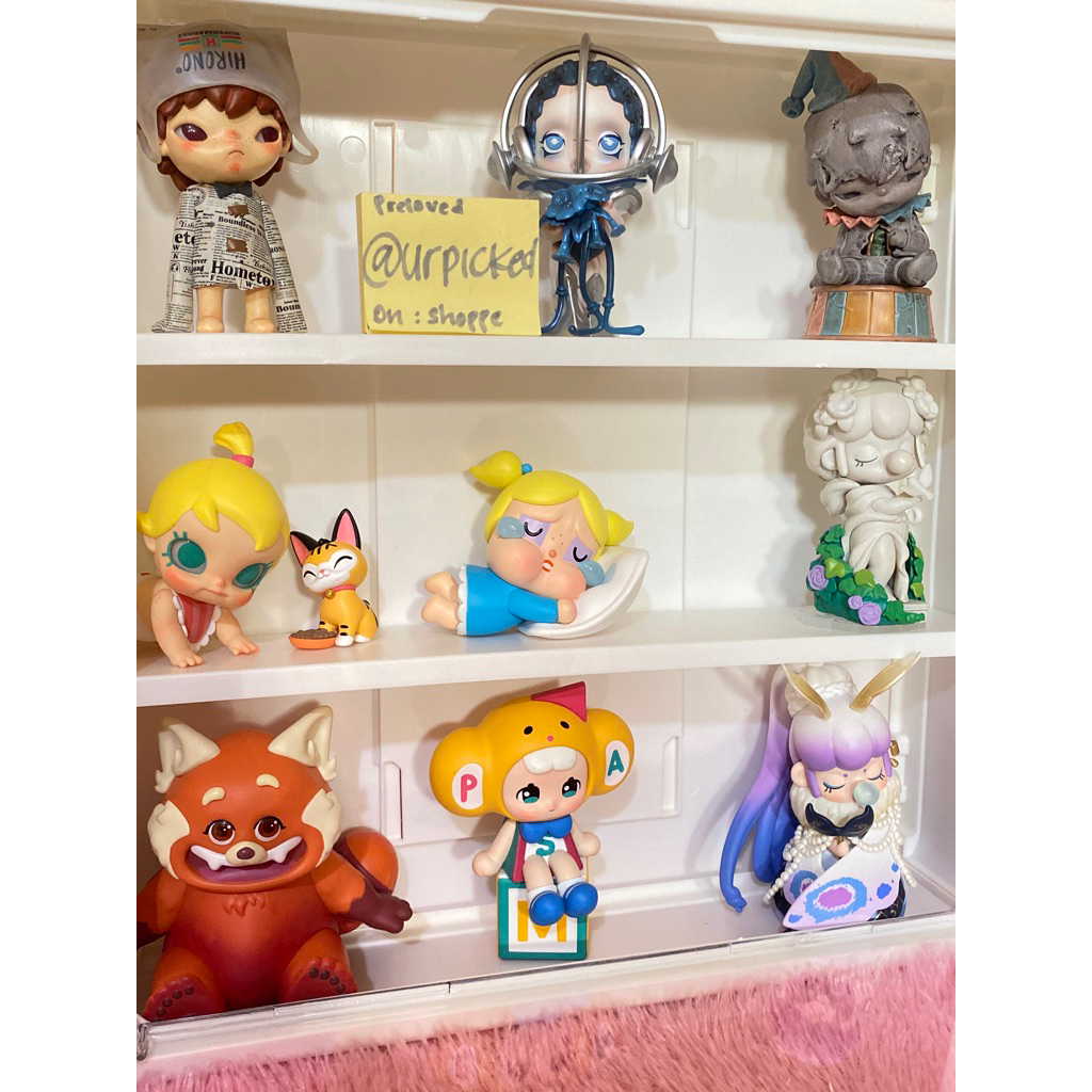 Jual CEK DESKRIPSI popmart figure labubu, cry baby, hirono, baby molly ...
