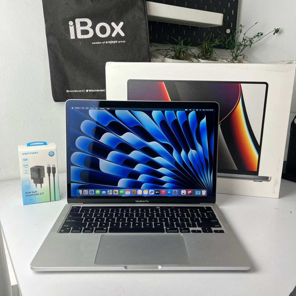Jual MacBook Pro M1 iBox 13 inch 8gb 256gb Touchbar Battery Health 98% ...