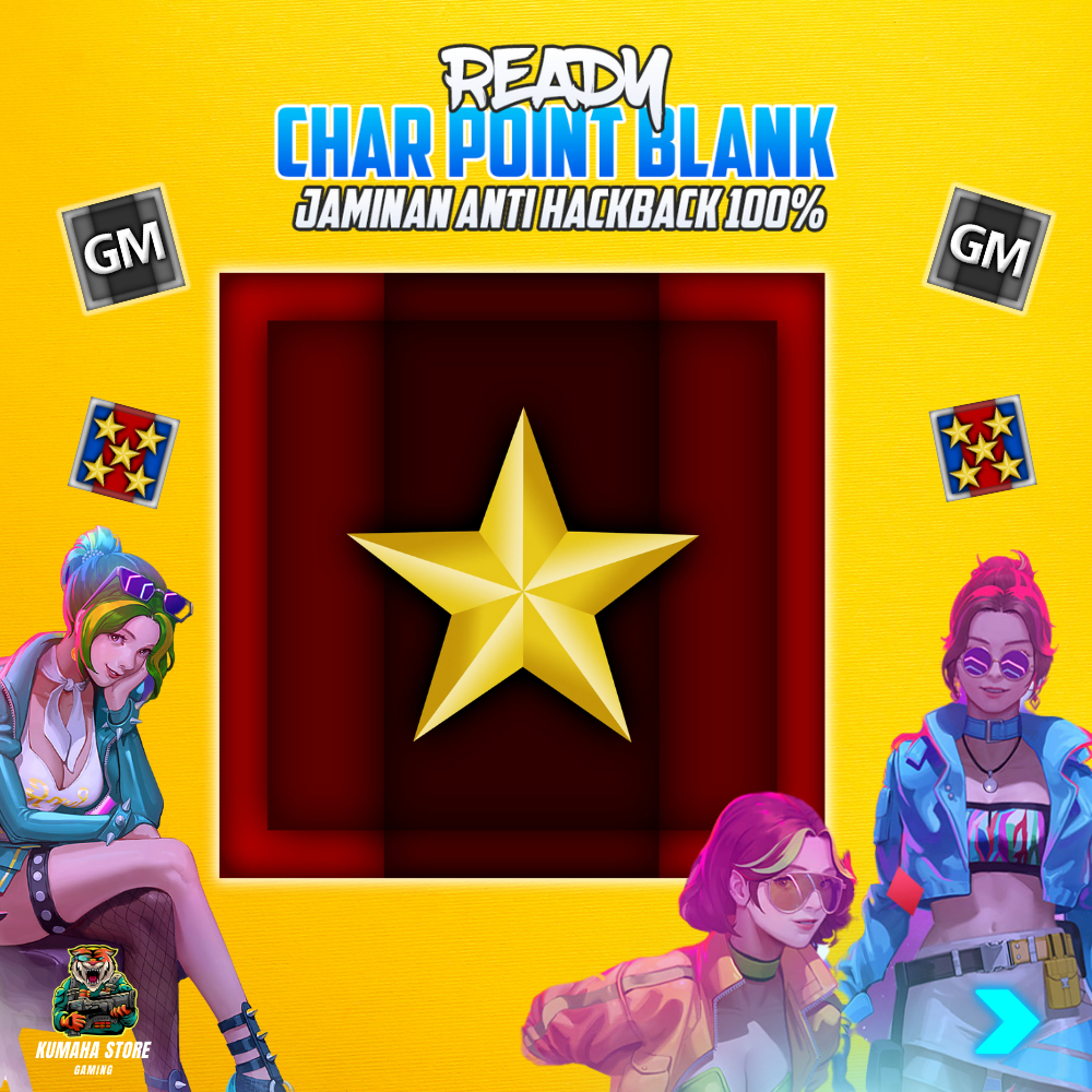 Jual CHAR POINTBLANK / CHAR PB BINTANG 1 FULL TITLE | CHAR POINT BLANK ...