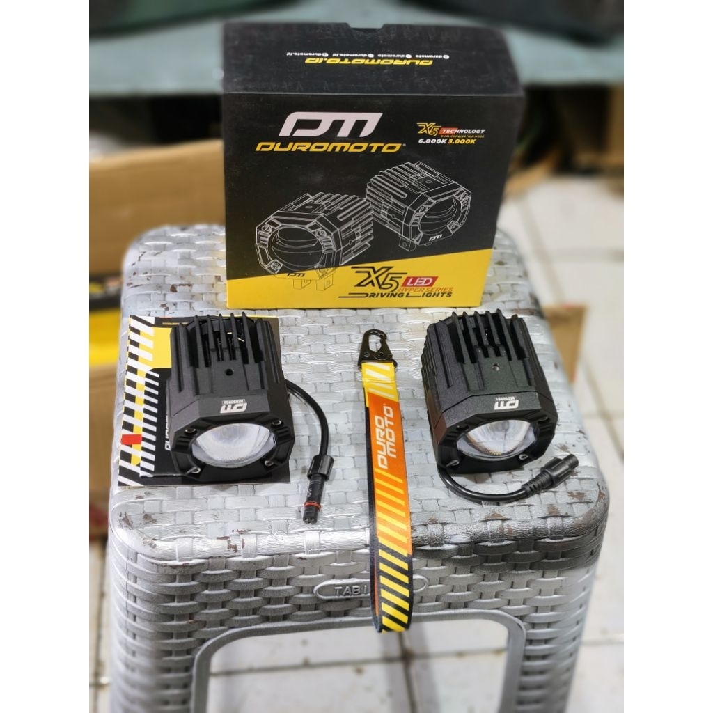 Jual Lampu Tembak Lampu Motor Lampu Sorot Terbaik Duromoto X5 New ...